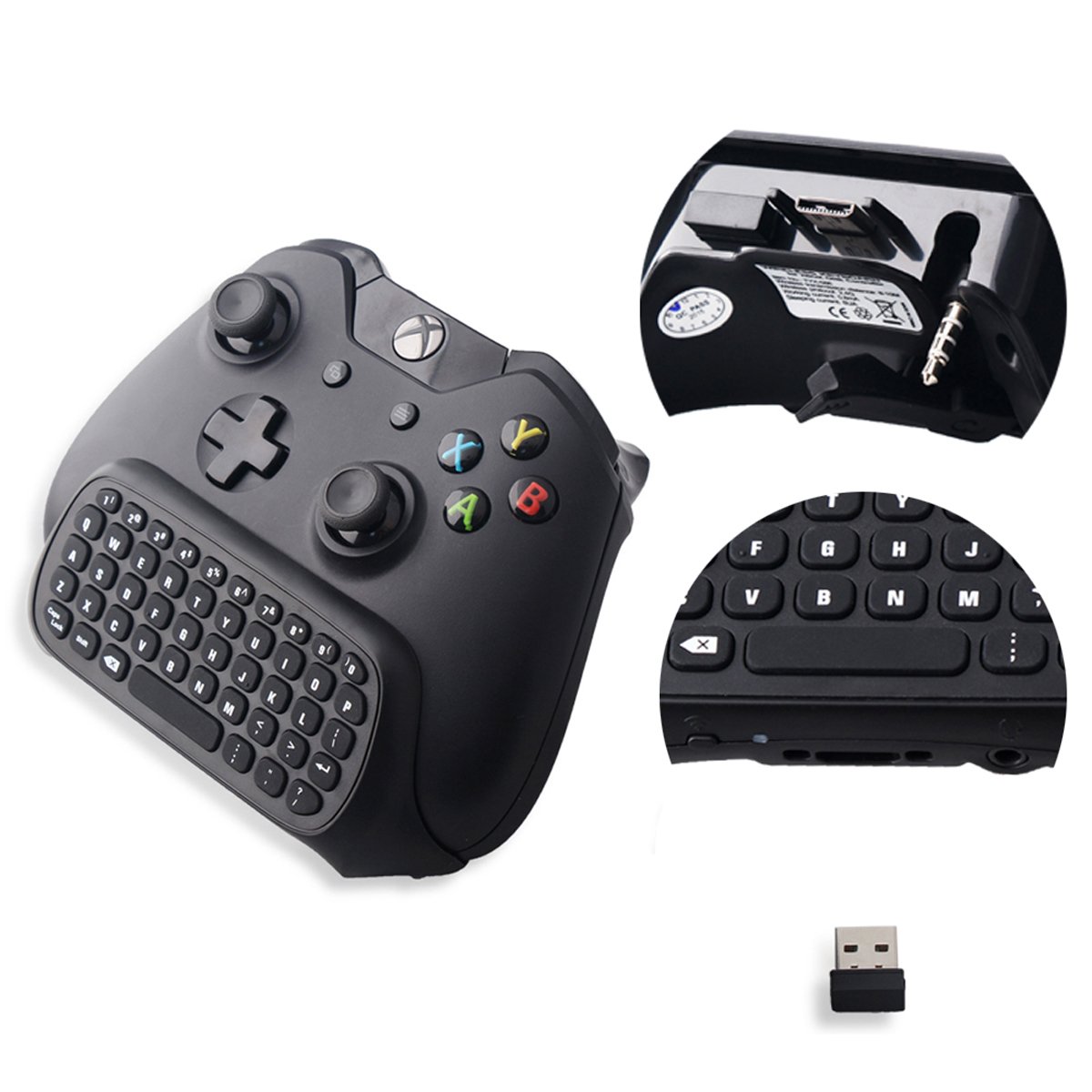 Amazon.com: Xbox Keyboard, 2.4G Wireless Keypad Gamepad Chatpad Online ...