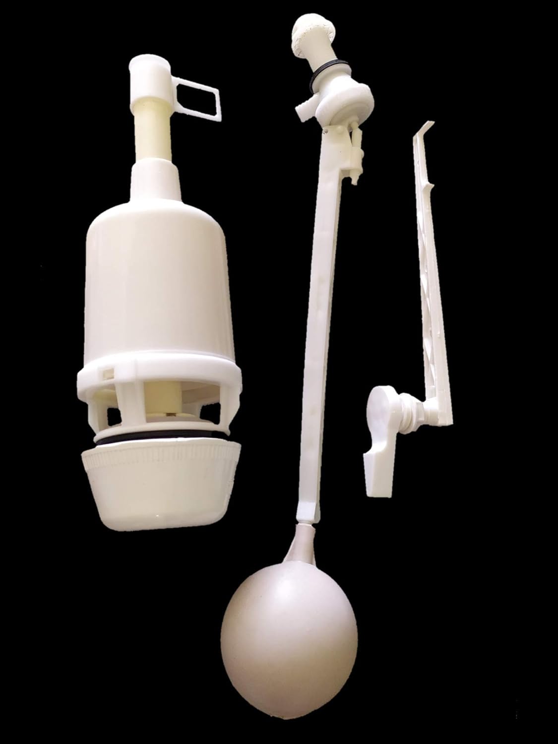 Buy DLE Heavy Duty PVC Flush Tank Syphon Set Complete Kit | DIY Repair ...