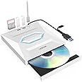 Amazon.com: Unitek External CD/DVD Drive USB C Portable DVD Player with SD Card Slots 3 USB ...