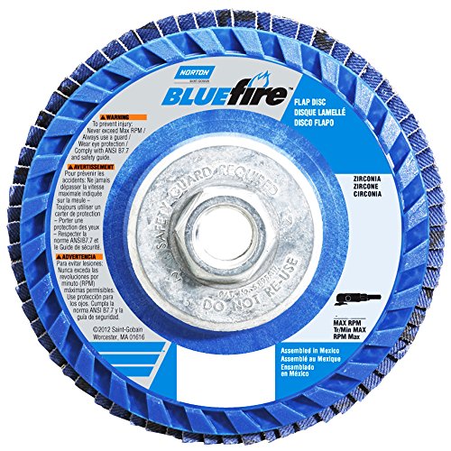 Flap Disc, 4 1/2 In x 36 Grit, 5/8-11: Abrasive Flap Discs: Amazon.com ...