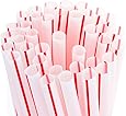 Amazon.com: Soda Shoppe Style Red and White Striped Drinking Straws 600 ...