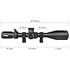 Sniper Rifle Scope ZT 5-27x50 FFP First Focal Plane Scope Side Parallax ...