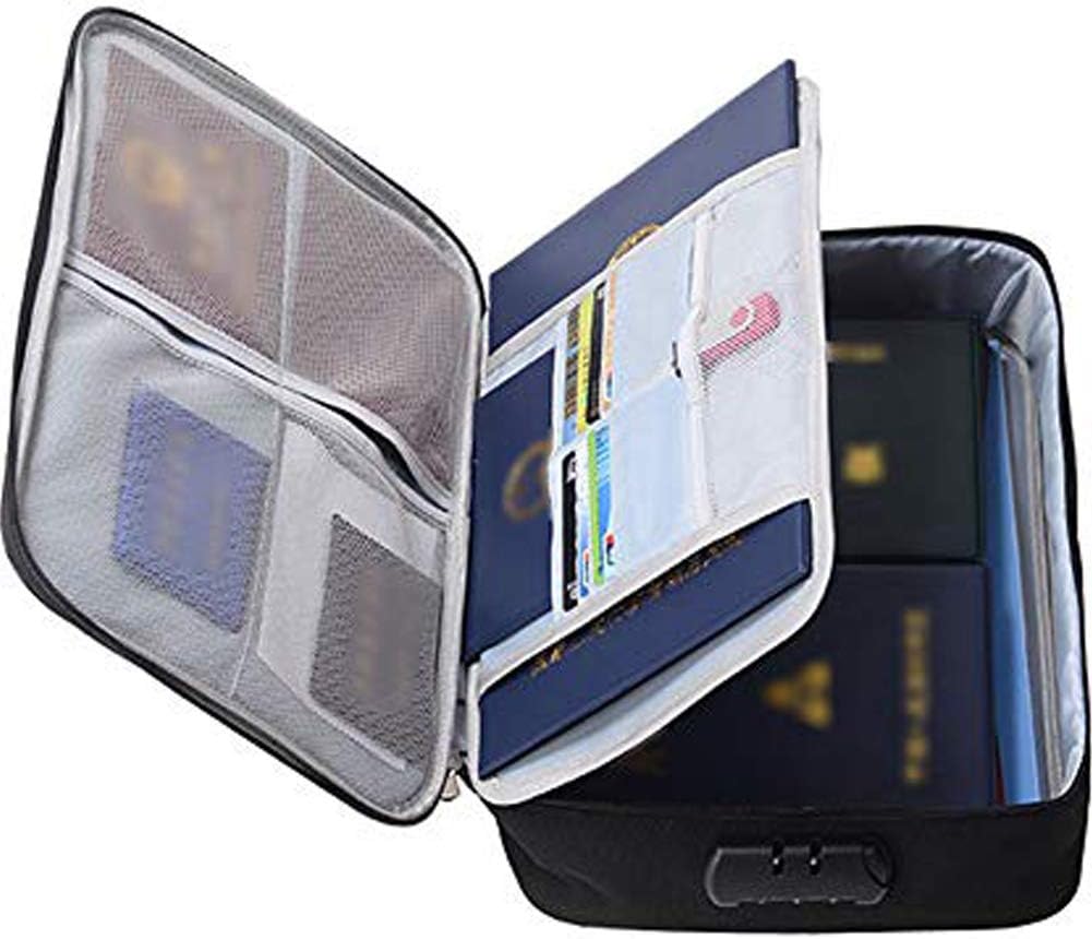 Amazon.com: MOCOHANA Waterproof Document Bag Holder with Lock Expanding ...