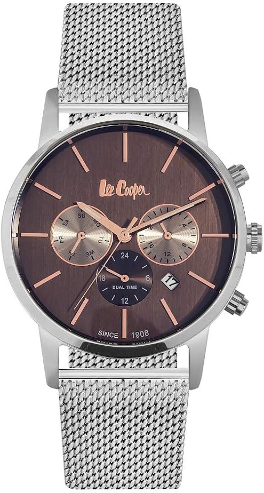 Lee Cooper Montre décontractée LC06673,431: Amazon.fr: Montres
