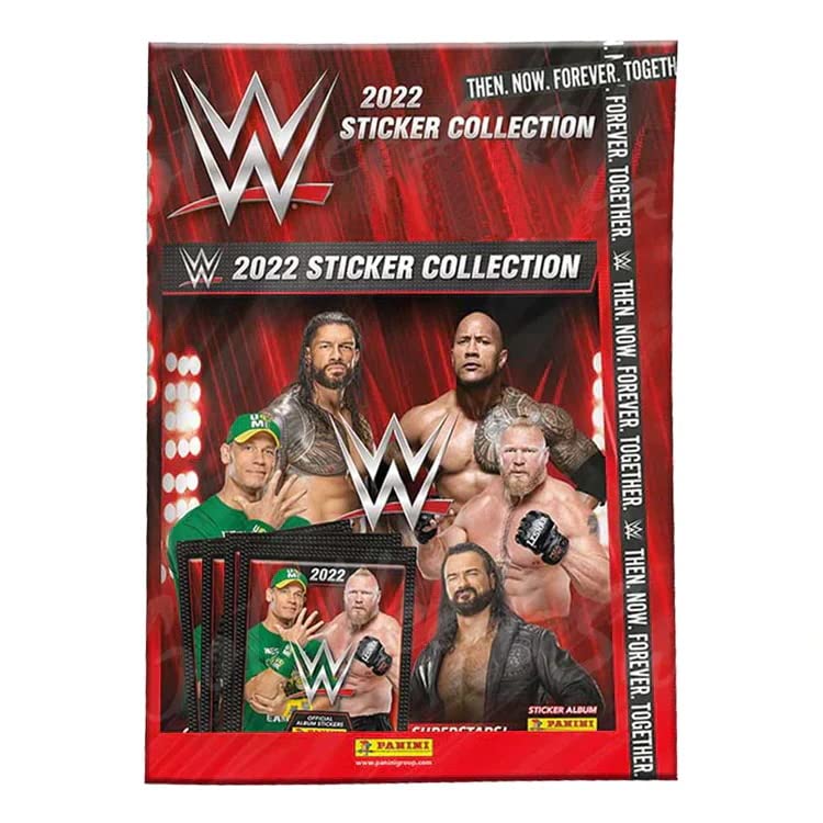 Mua 2022 Panini WWE Stickers - Mega Starter Pack (Album + 51 Stickers ...