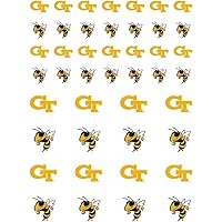 Amazon.com: GT Yellow Jackets Small Sticker Sheet - 2 Sheets : Sports ...