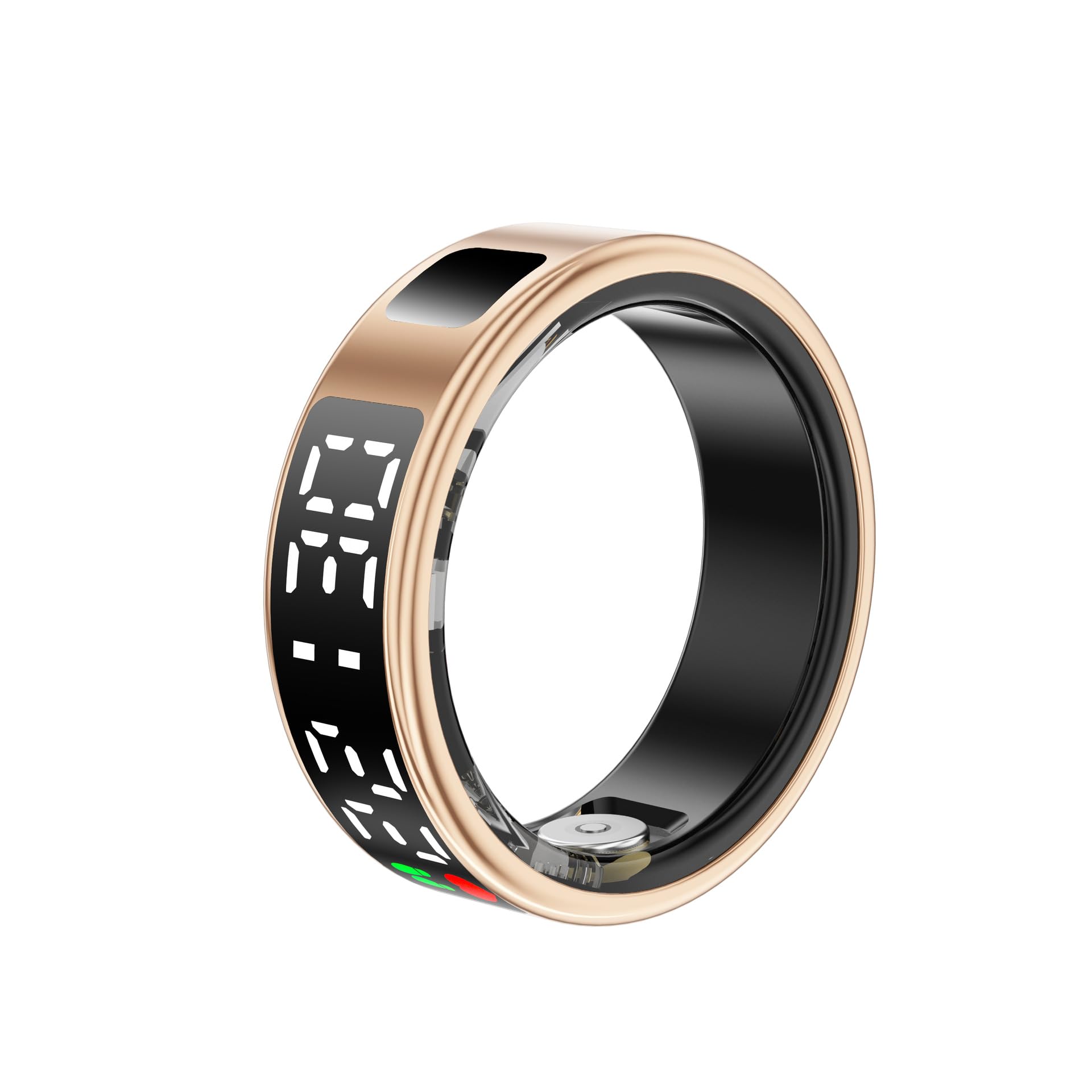 Smart Ring with LED Display, Smart Ring Fitness Tracker, IP68 ...
