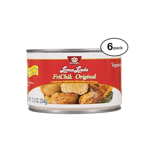 Loma Linda - Plant-Based - FriChik (12.5 oz.) (Pack of 6) - Kosher ...