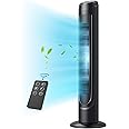 Amazon.com: Dreo Cruiser Pro Tower Fan 90° Oscillating Fans with Remote ...