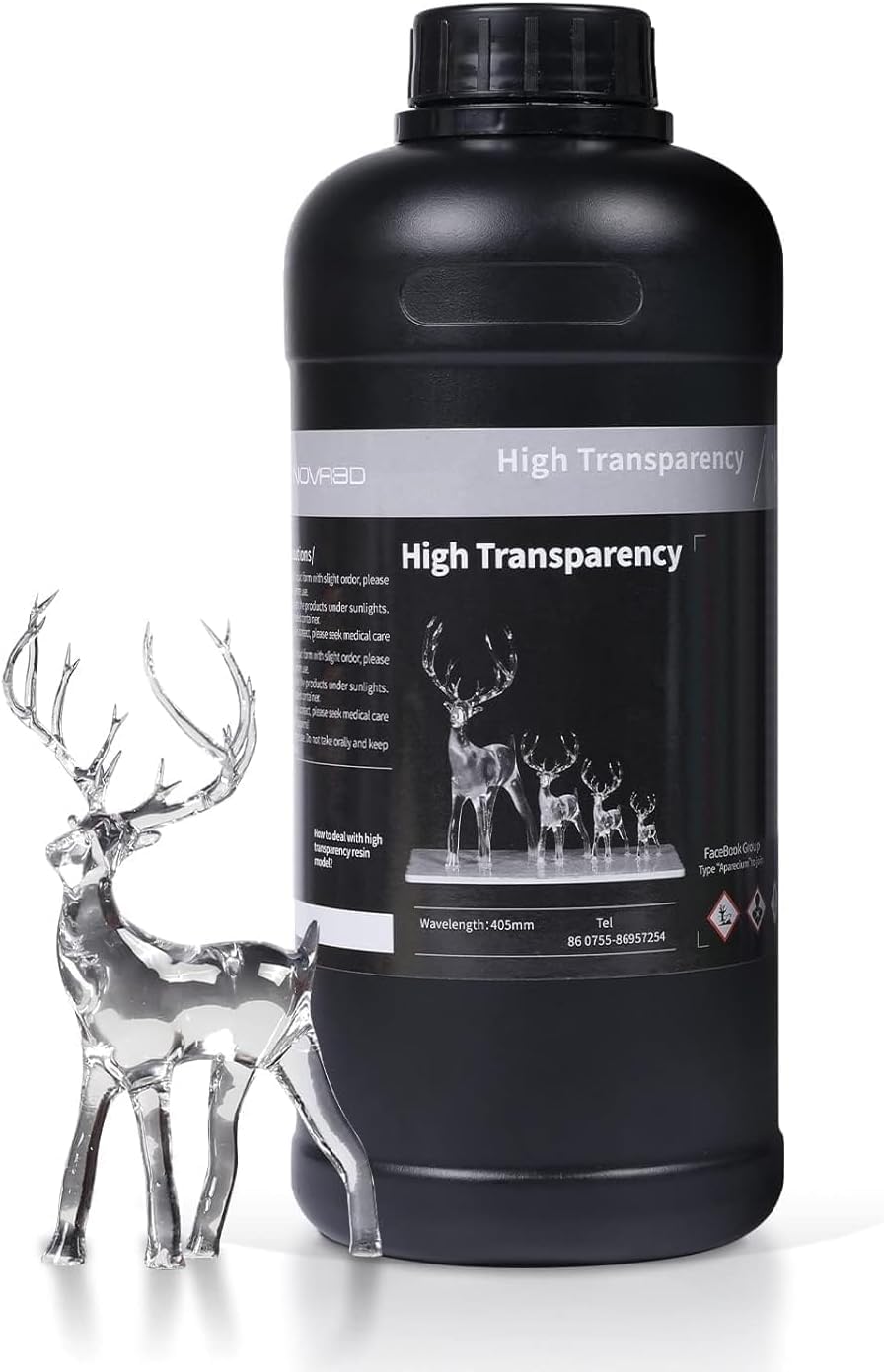 Mua NOVA3D 3D Ultra Clear Resin 3D Printing Crystal Clear Tough Resin ...