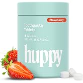 Amazon.com : HUPPY Toothpaste Tablets, Nano Hydroxyapatite - Natural ...