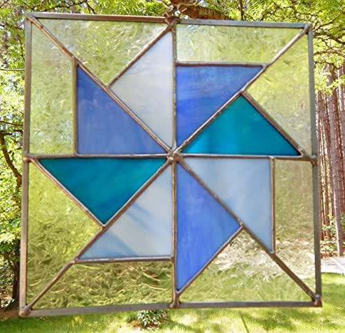 Amazon.com: Stained Glass Pinwheel : Handmade Products
