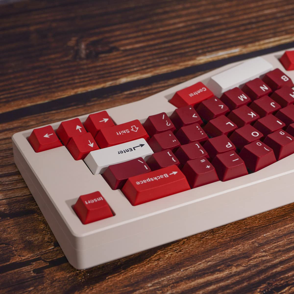 Mua Doubleshot Keycaps 172 Keys Cherry Profile Red Keycap Set Fit for ...