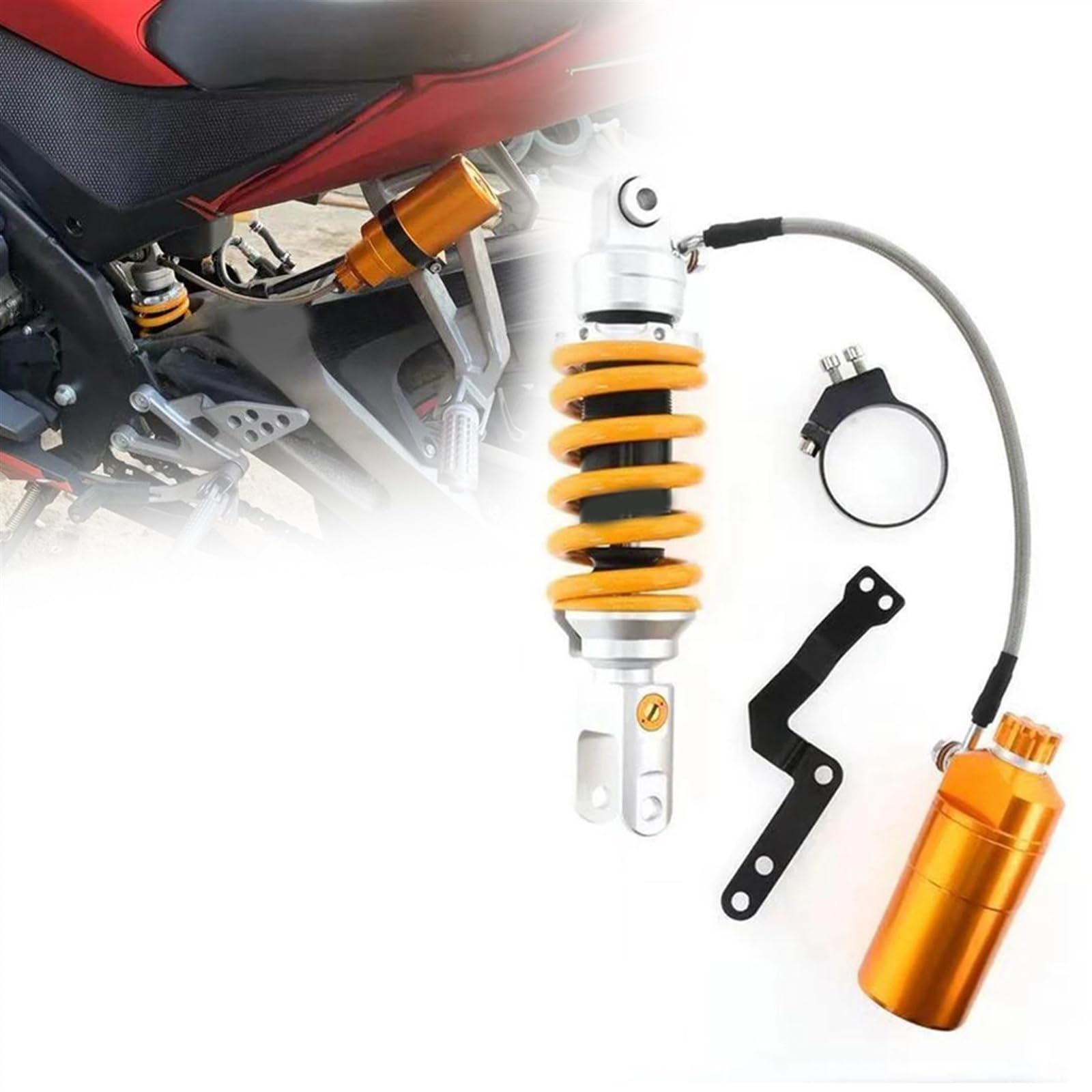 Mua 325mm Motorcycle CNC Adjustable Damping Shock Absorber Rear ...