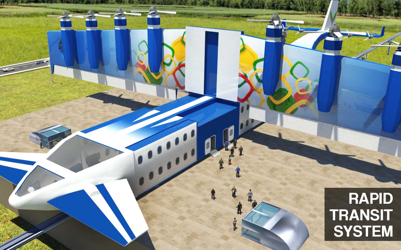 Fliegender Zug Simulator 2018 Futuristischer Zug:Amazon.de:Appstore for Android