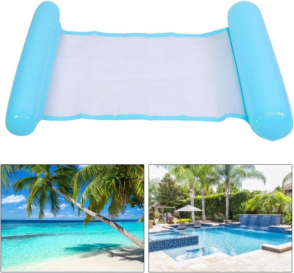 Zerodis Water Hammock Inflatable Pool Float,Portable Floating Hammock ...