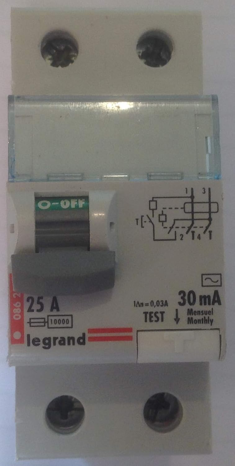 Legrand 08628 RCD 25A 30mA 2P 086 28: Amazon.co.uk: Business, Industry ...