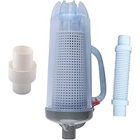 Amazon.com: Universal Large In-line Pool Leaf Canister with Mesh Basket ...