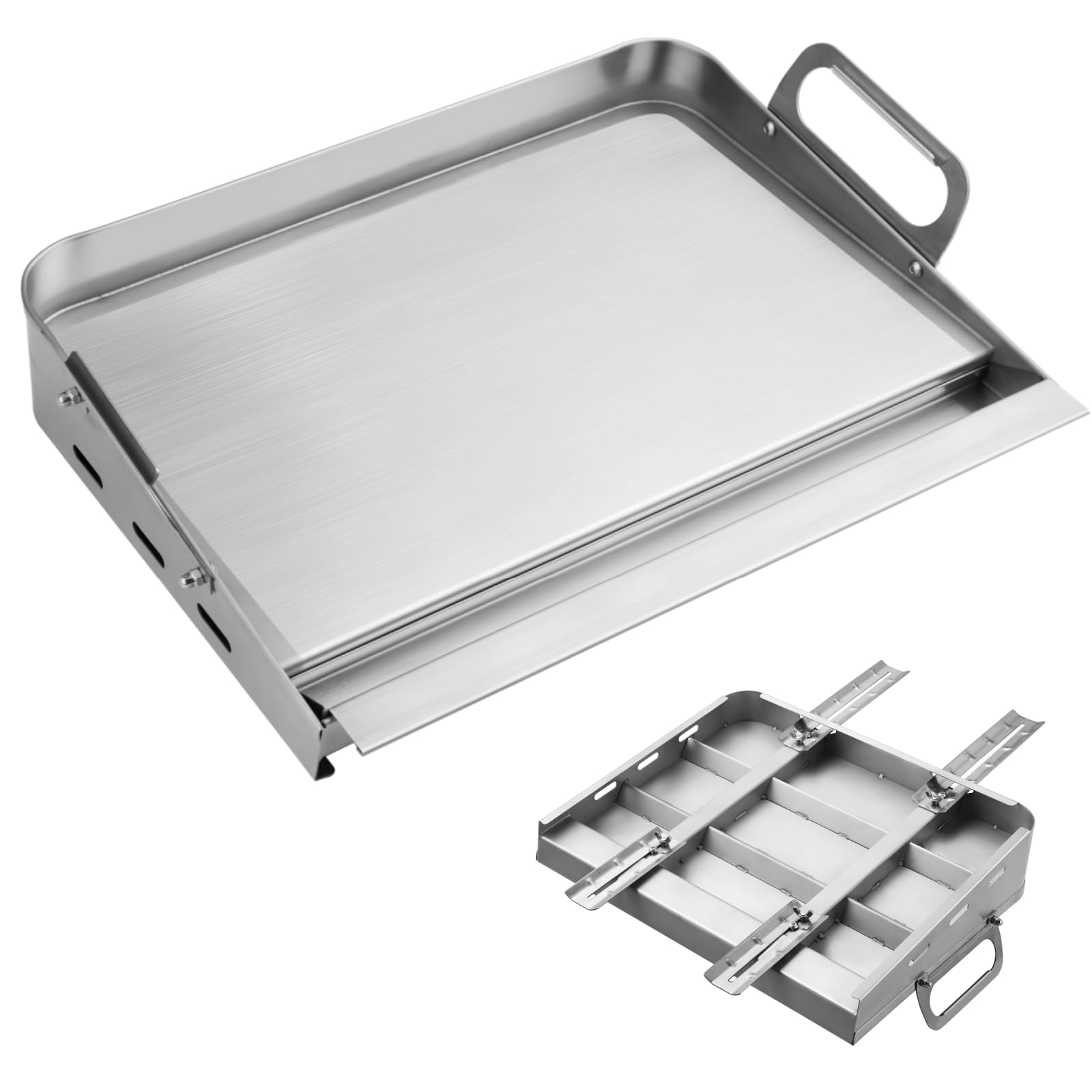 Griddle For Gas Grill - Flat Top Grill For Stove,Stainless Steel ...