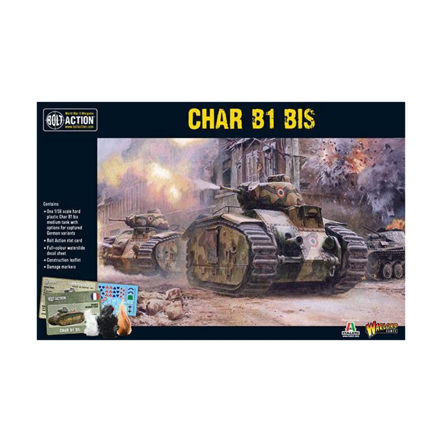 Mua Warlord Bolt Action Char B1 Bis Tank 1:56 Tabletop Miniatures ...