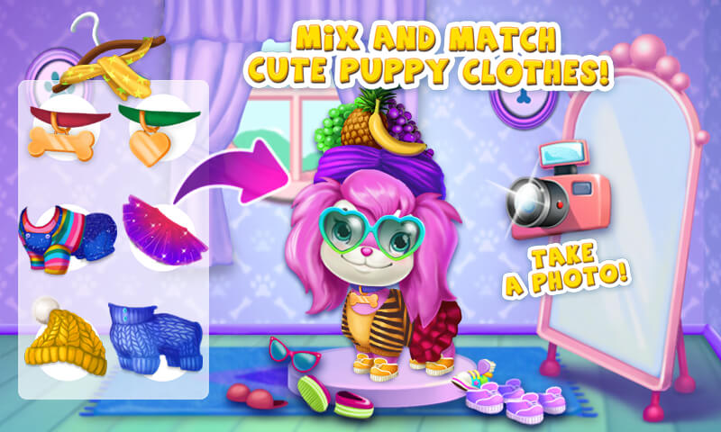 Amazon.com: Pink Dog Mimi - My Virtual Pet Puppy Care & Games : Apps ...