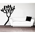 Amazon.com: Joshua Tree Vinyl Wall Decal Sticker. (Black Color) 65in ...
