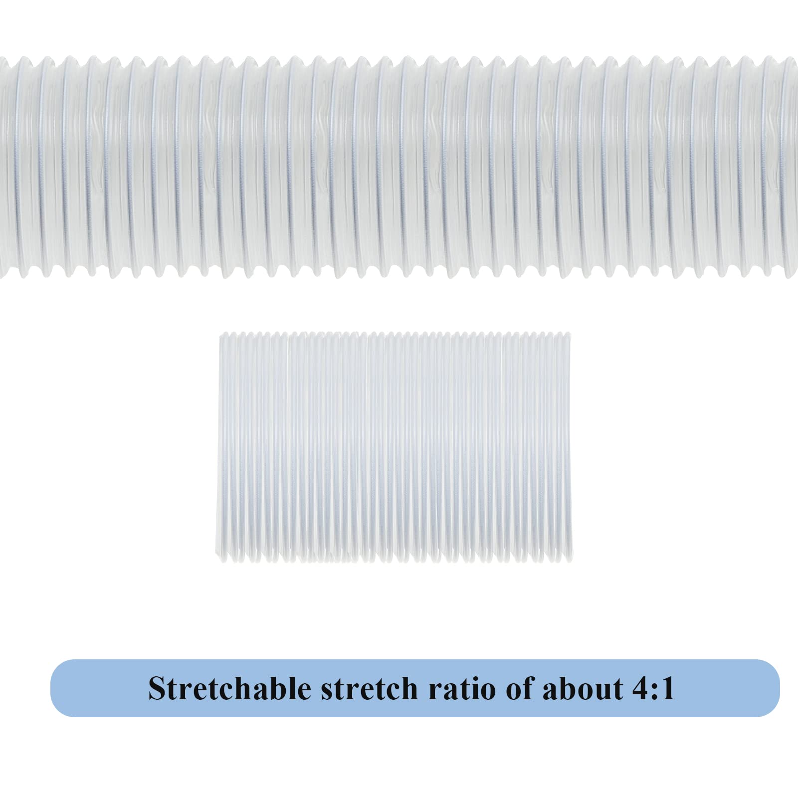 Mua Flexible PVC Dust Collection Hose with Stainless Steel Hose Clamps ...