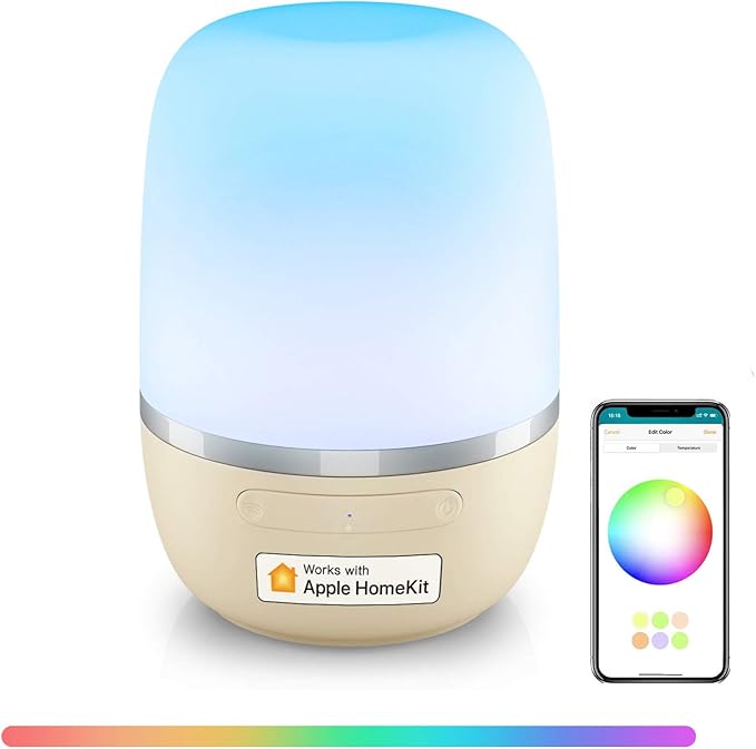 Meross Alexa Lamp Compatible with HomeKit Alexa Google Assistant ...