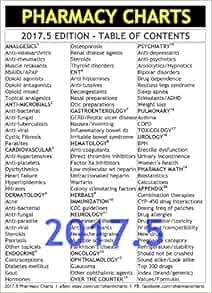 Pharmacy Charts - NAPLEX, CPJE: Amazon.com: Books