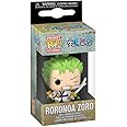 Amazon.com: Funko POP! Keychain: One Piece - Roronoa Zoro Novelty ...