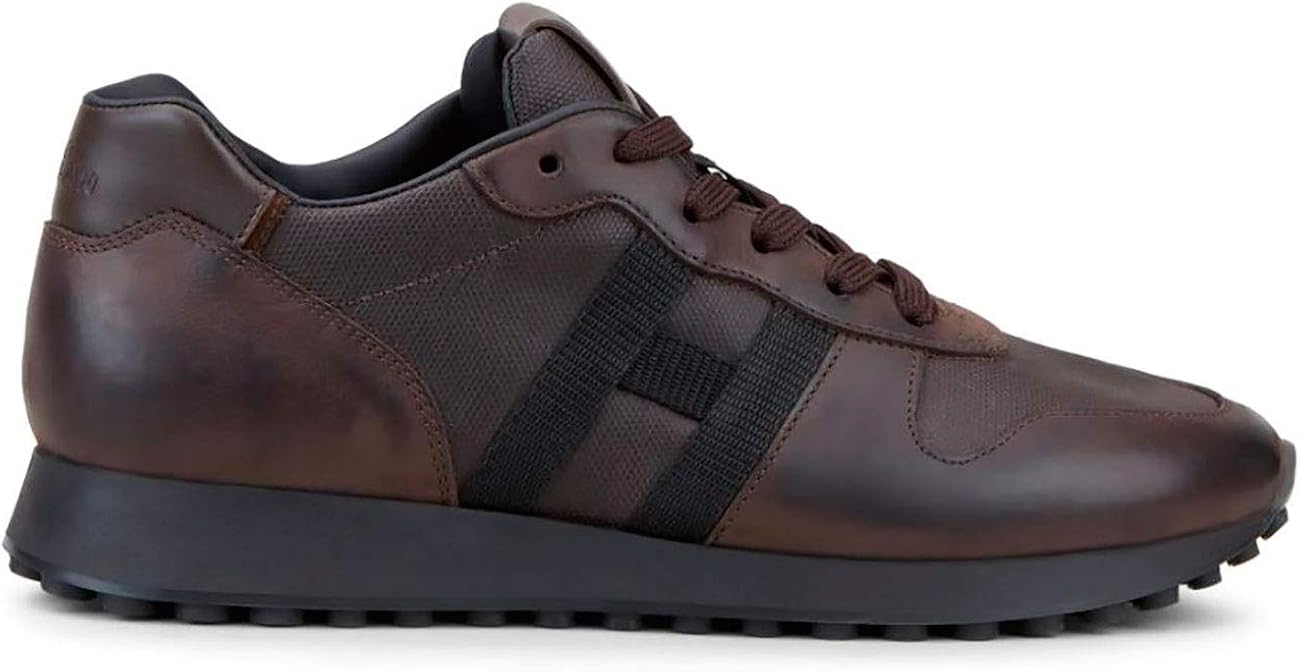 Hogan Sneakers H383 Marrone, Uomo, Taglia 7.5.: Amazon.it: Abbigliamento