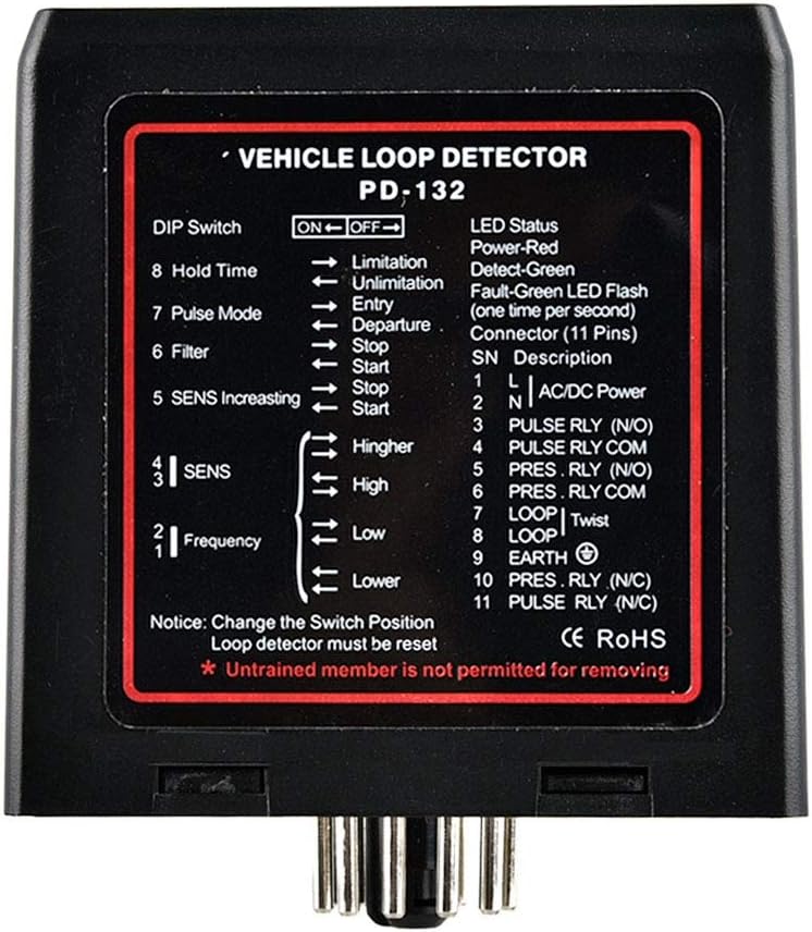 Car Park Barrier Loop Detectors Inductive Vehicle Loop Detectorloop Sensor For Vehicle Access