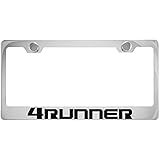 Amazon.com: Toyota 4Runner Black Steel License Plate Frame: Automotive