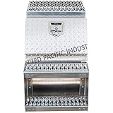 Amazon.com: Heavy Duty Aluminum Semi Truck Side Storage Saddle Step Box ...