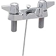 Central Brass 1177-DA Two Handle Shelf Back Bathroom Faucet in Chrome ...