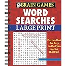 Brain Games - Word Searches (Large Print): Publications International ...