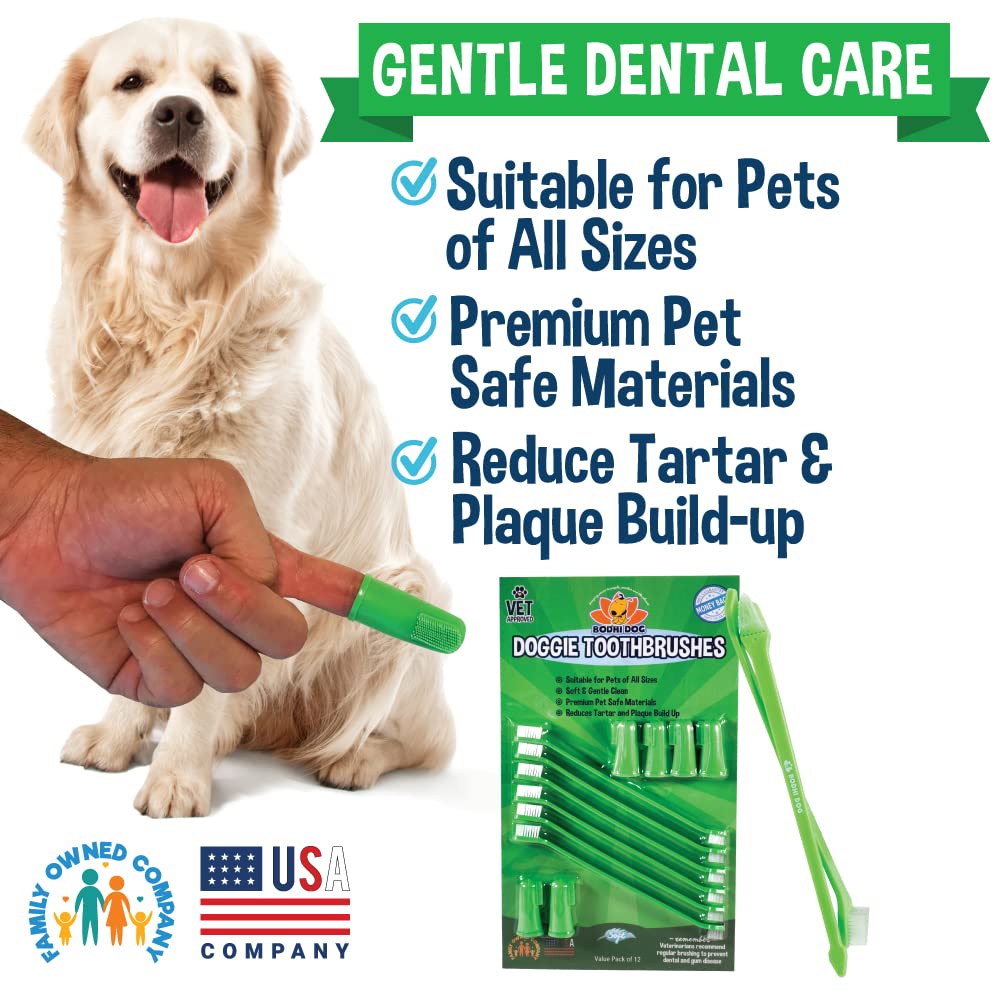 Mua Bodhi Dog Pet Toothbrush Combo Pack | Soft Finger and Dual-Ended ...
