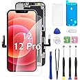 Amazon.com: for iPhone 12/12 PRO Screen Replacement Kit - Full HD LCD 6 ...