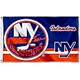 Amazon.com : WinCraft New York Islanders Logo Insignia 3x5 Feet Banner ...