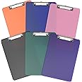 Amazon.com : Macroclo Color Clipboards 6 Pack, A4 Clear Clipboard 8.5 ...