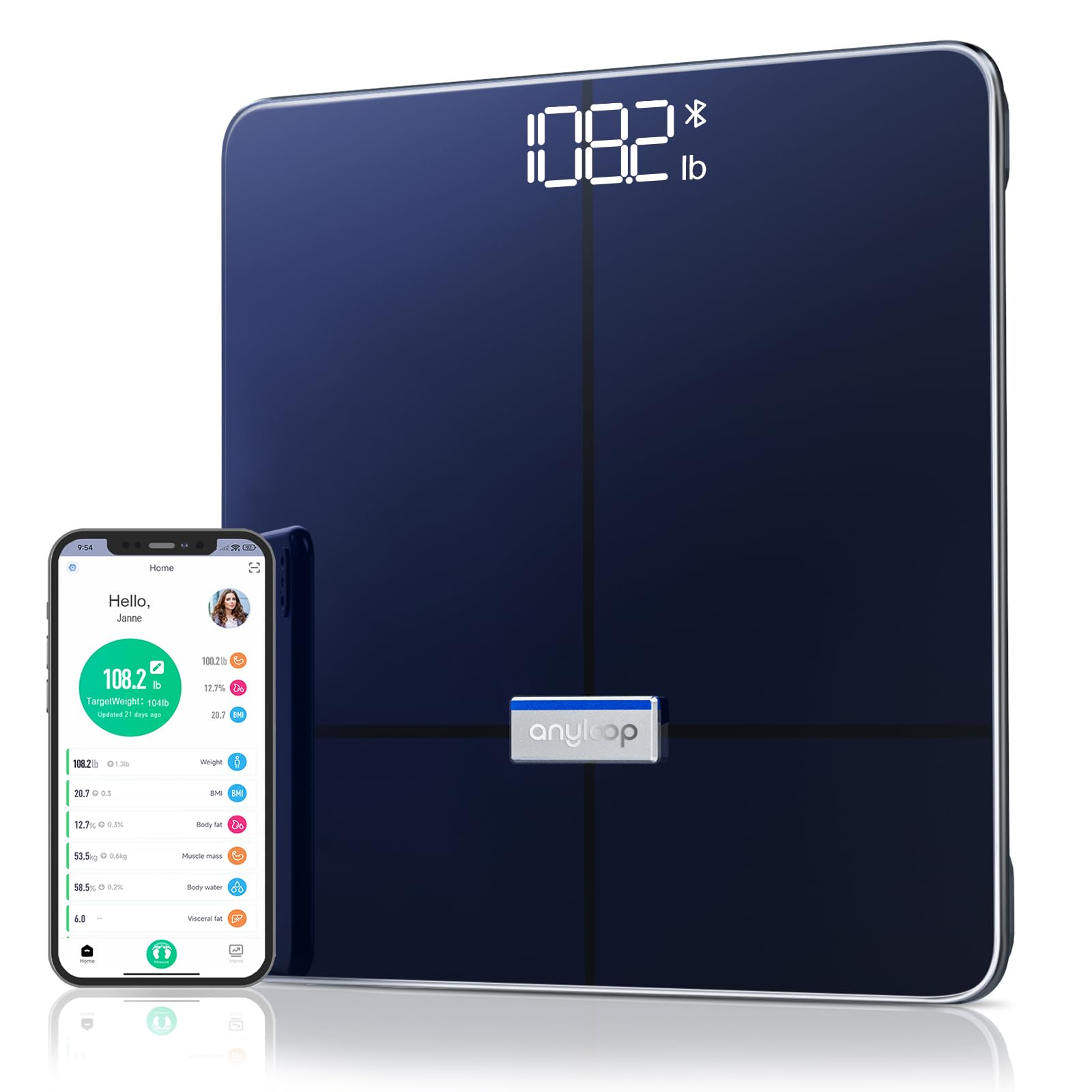 Mua Smart Scale for Body Weight, Digital Scale with BMI, Body Fat ...