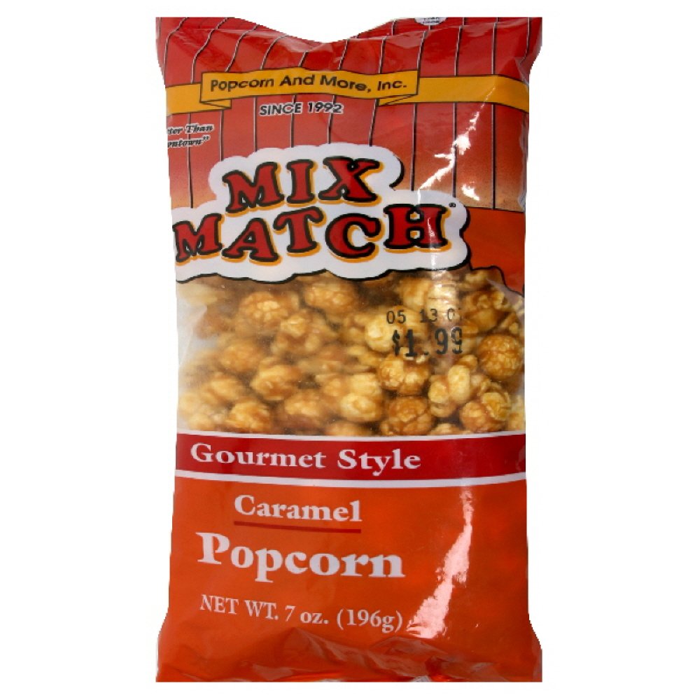 Amazon.com: Mix Match Gourmet Caramel Popcorn, 7-Ounce (Pack of 9)