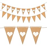 Amazon.com: jijAcraft 25PCS Black Pennant Flags Banner, 16 Feet Pre ...