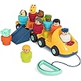 Amazon.com: Battat – Spinning Bus – Developmental Pull Toy with ...