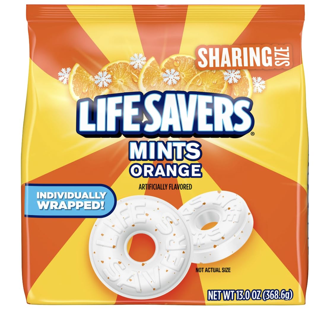 Mua LifeSavers Orange Mints 13 oz Individually Wrapped Bag w/Exit 28 ...