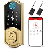 Fingerprint Front Door Lock Set - SMONET Smart Locks Keypad Front Door ...
