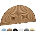 Amazon.com: Arch Window Shade Curtains Half Circle Moon Pleated Fabric Blinds Semi Circle ...