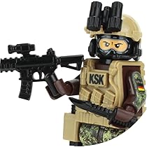 Military Legos Battle Brick US Army Rangers Minifigure - Genuine ...