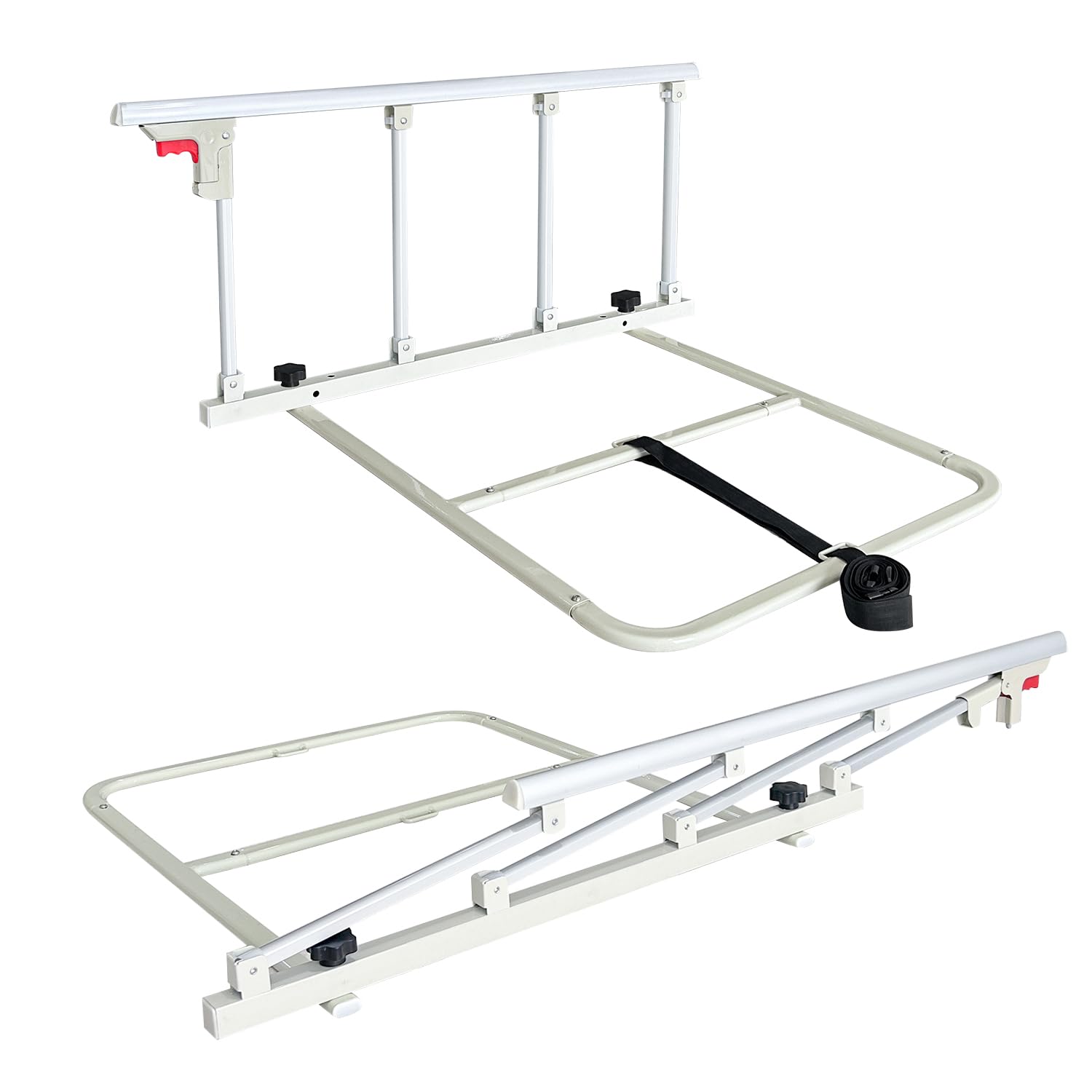 Mybow Bed Rails for Elderly Adults Safety, Folding Bed Side Rails Guard ...