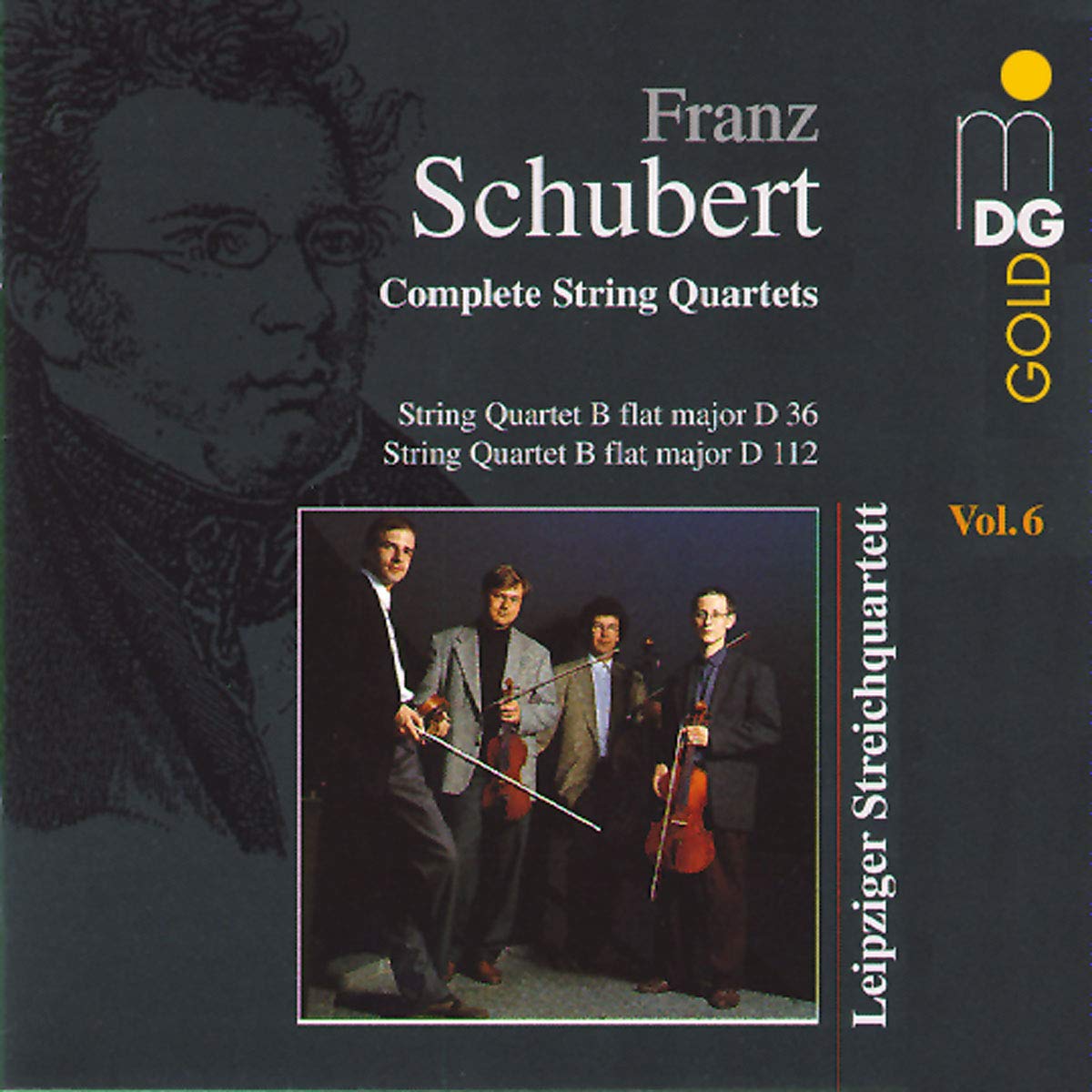 Complete String Quartets Vol 6: Leipziger Streichquartett, Leipziger Streichquartett, Franz ...